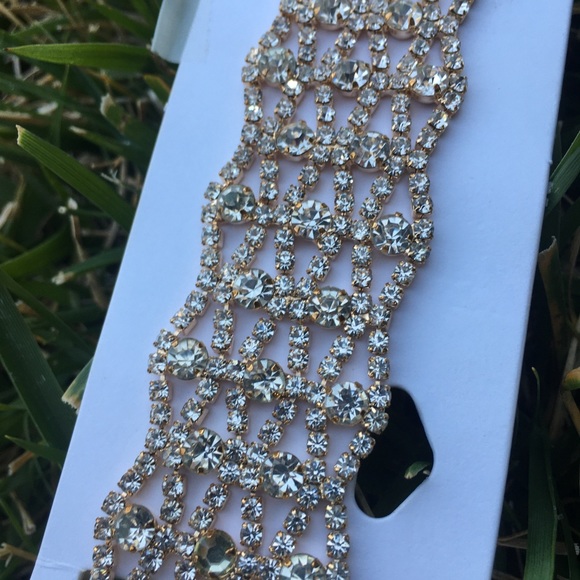 Icing | Jewelry | Nwt Nice Sexy Rose Gold Choker Diamond Icing | Poshmark